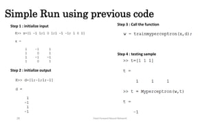 Classification using perceptron.pptx | Computing | Technology & Computing