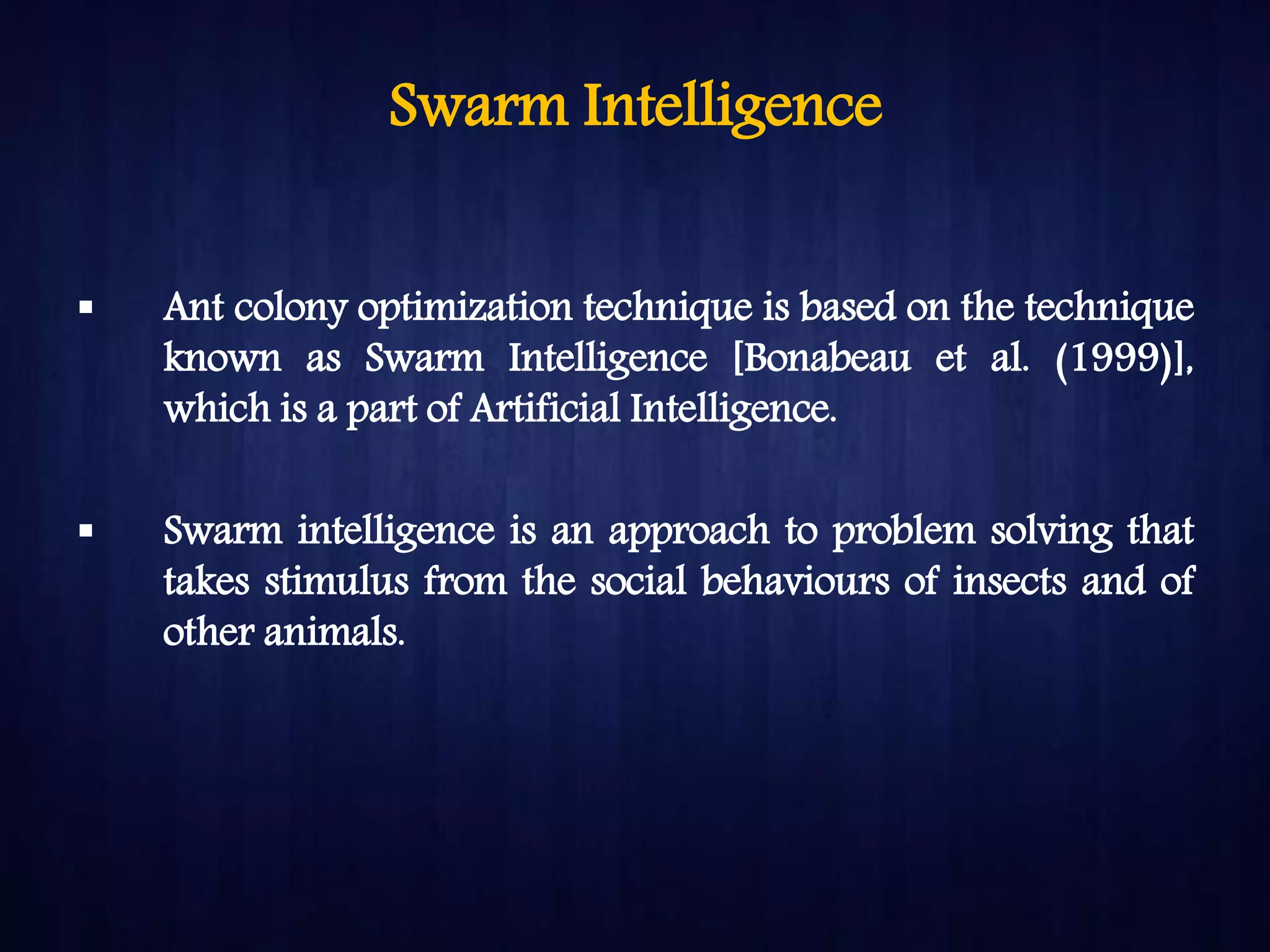 Classification with ant colony optimization | PPTX