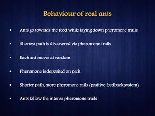 Classification with ant colony optimization | PPTX