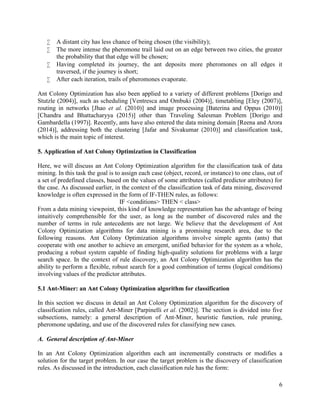 Classification with ant colony optimization | PDF