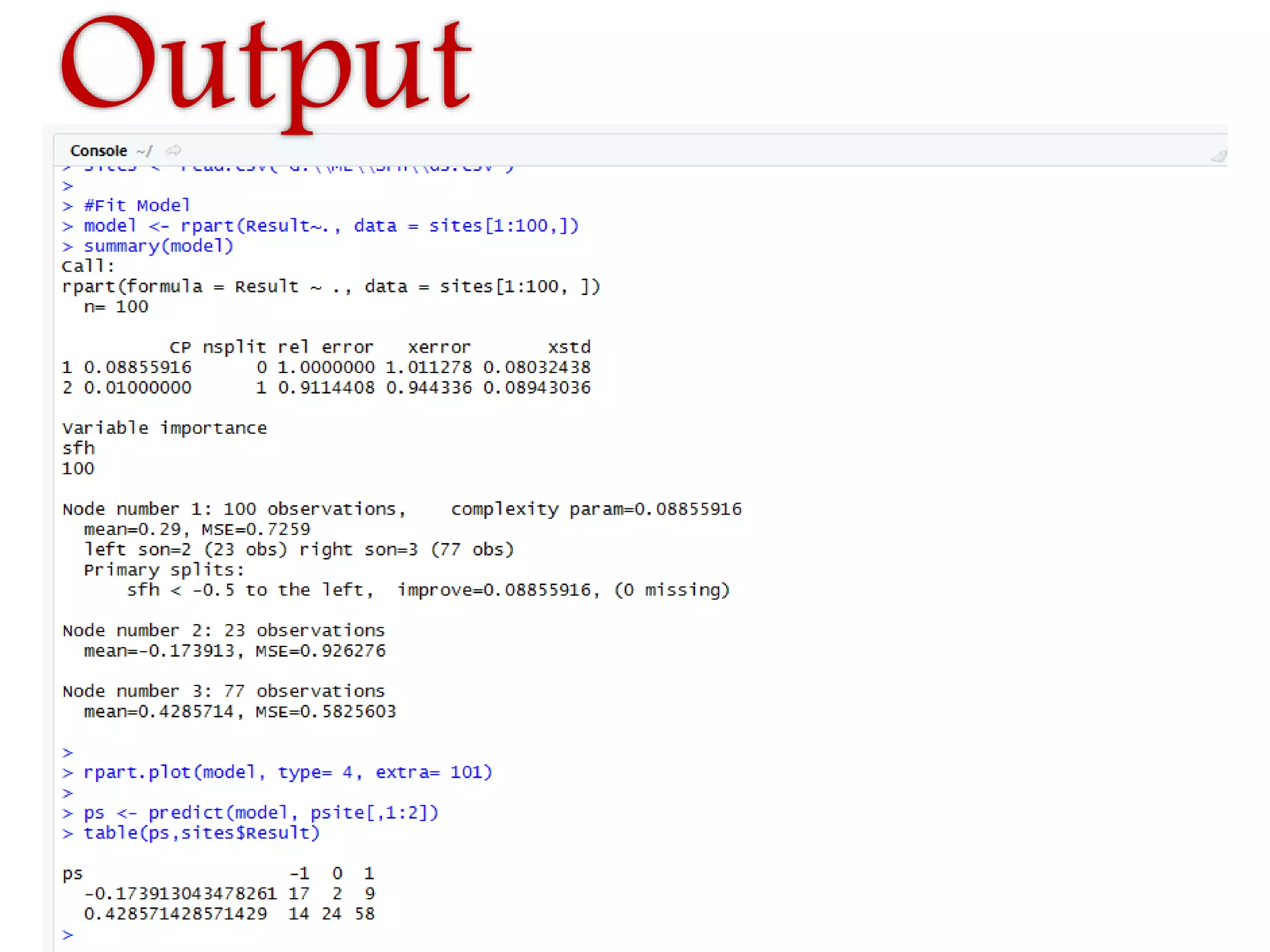 Classification with R | PPT