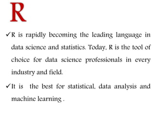 Classification with R | PPT