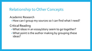 Classification Writing | PPTX