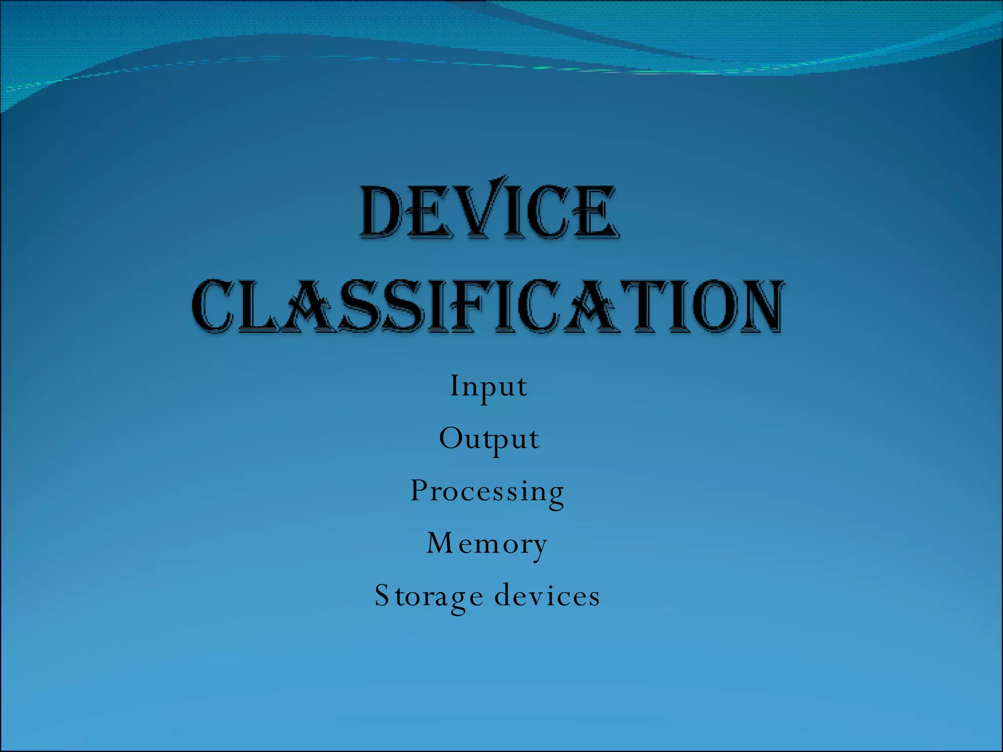 Classificaton Slide Show | PPT | Computing | Technology & Computing