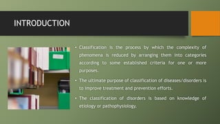 Classificatory systems - Advantages & Disadvantages | PPTX