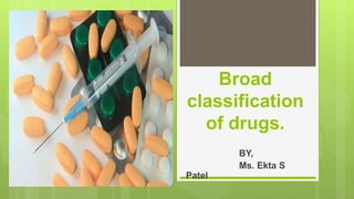 classification of drug | PPTX