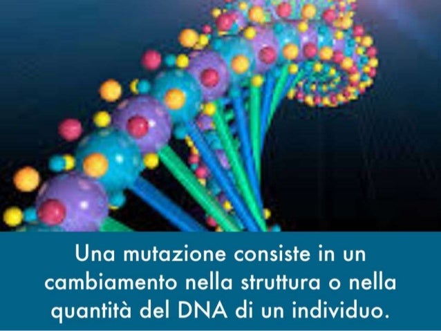 Classificazione delle mutazioni