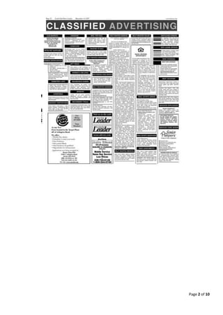 Classified Advertisements NOTES for Compositions | English CBSE XI, XII ...