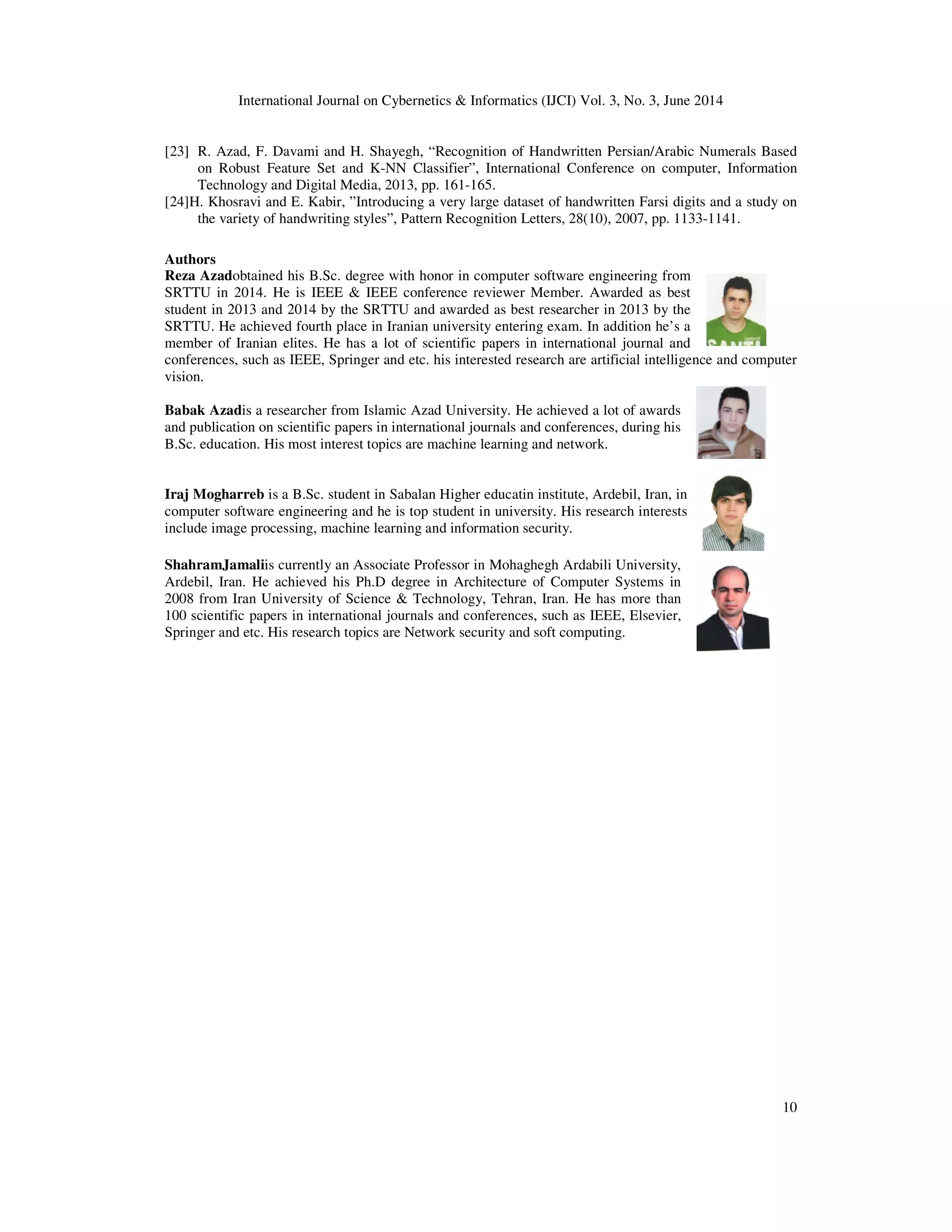 Classifier fusion method to recognize | PDF | Photo Editing Software | Computer Software and ...