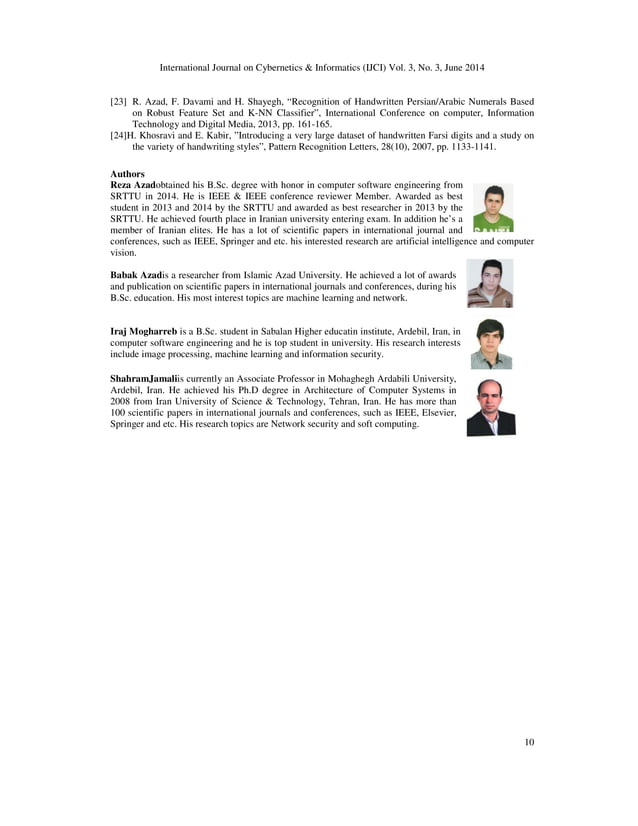 Classifier fusion method to recognize | PDF | Photo Editing Software | Computer Software and ...