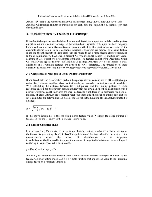 Classifier fusion method to recognize | PDF | Photo Editing Software | Computer Software and ...