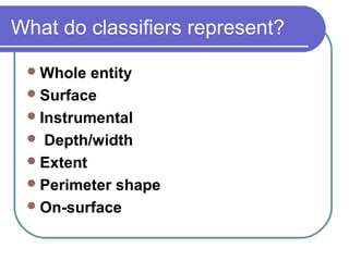 Classifiers | PPT