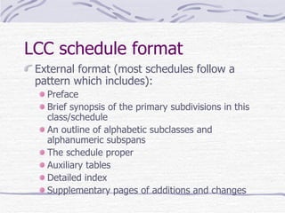 Library of Congress Classification | PPT