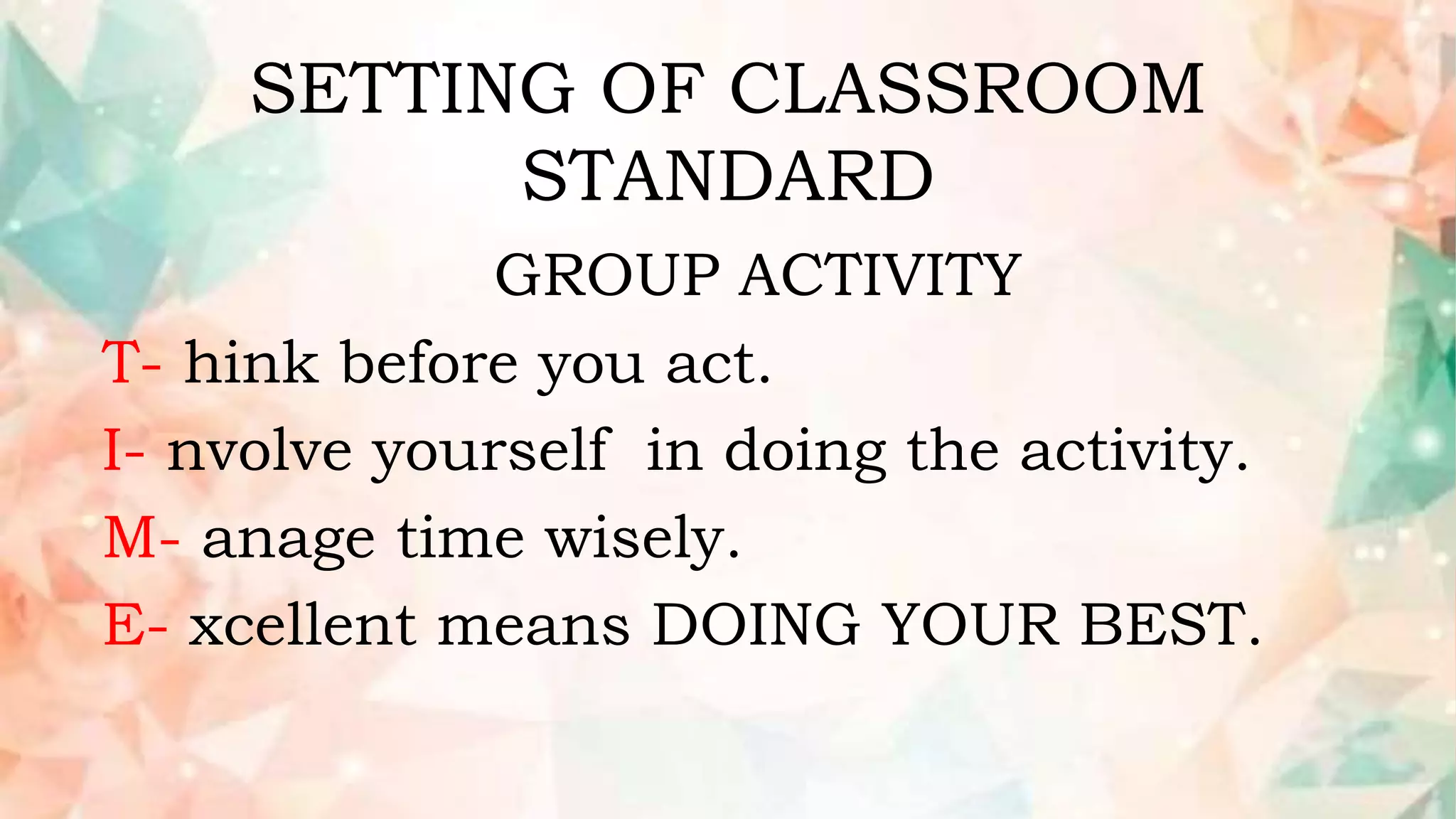 Classify and order the list of adjectives in the sentences..pptx