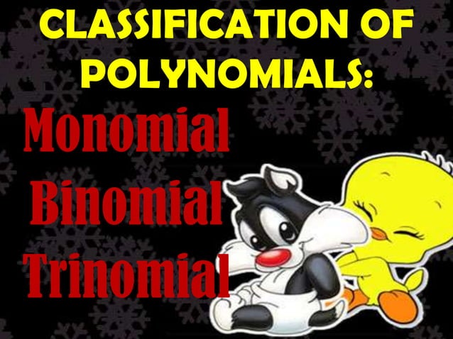 Classifying Polynomials | PPTX | Computing | Technology & Computing