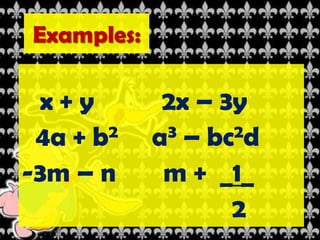 Classifying Polynomials | PPTX