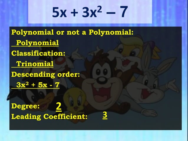Classifying Polynomials | PPTX | Computing | Technology & Computing