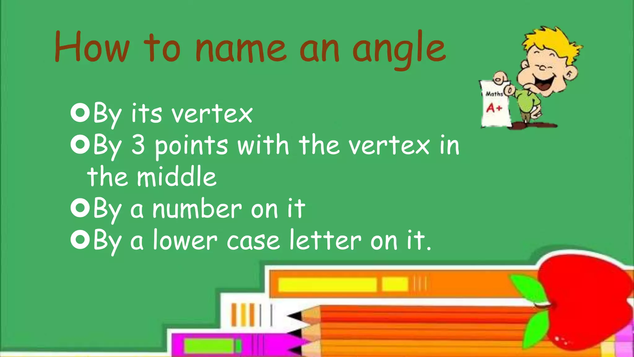 Classifying Angles 1 Pptx