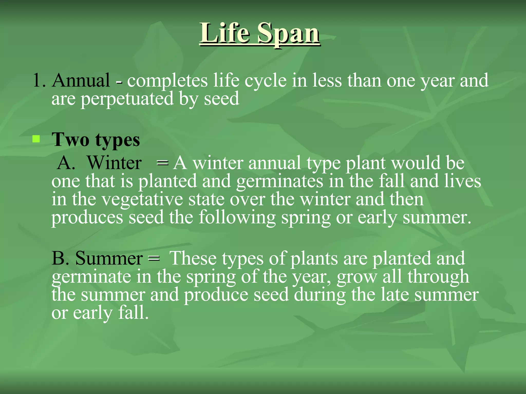 Classifying Plants Based On Climate And Habitat | PPT
