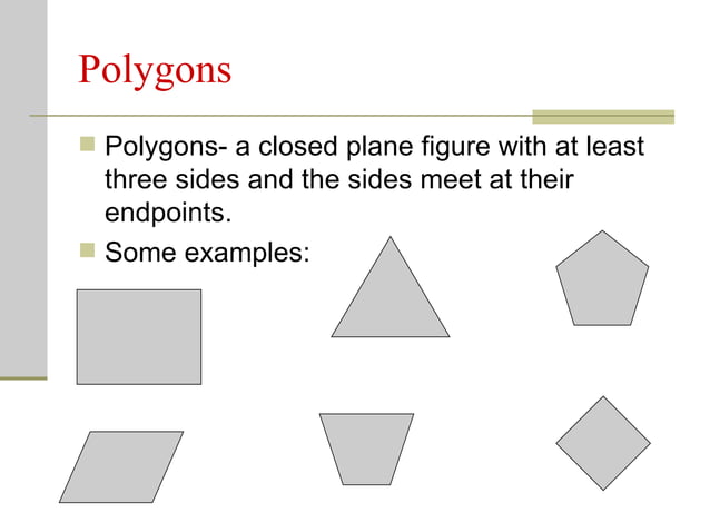 Classifying Polygons | PPT | Geography | Science