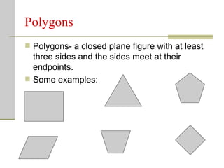 Classifying Polygons By Sides