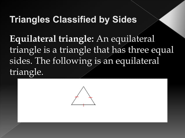 Classifying triangles - Boggess | PPTX