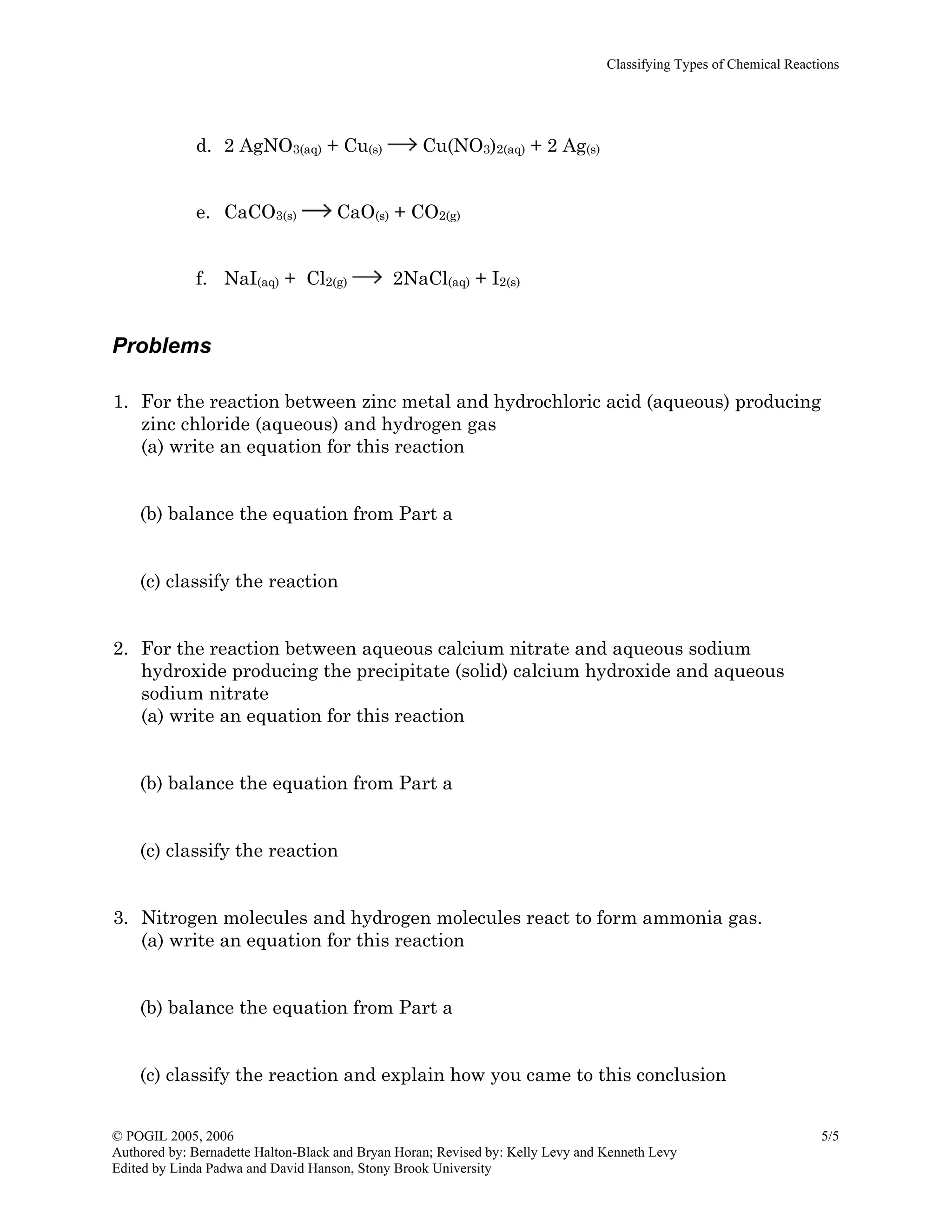 Classifying types-of-chemical-reactions.original | PDF