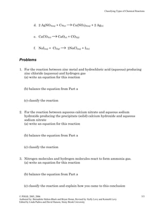 Classifying types-of-chemical-reactions.original | PDF