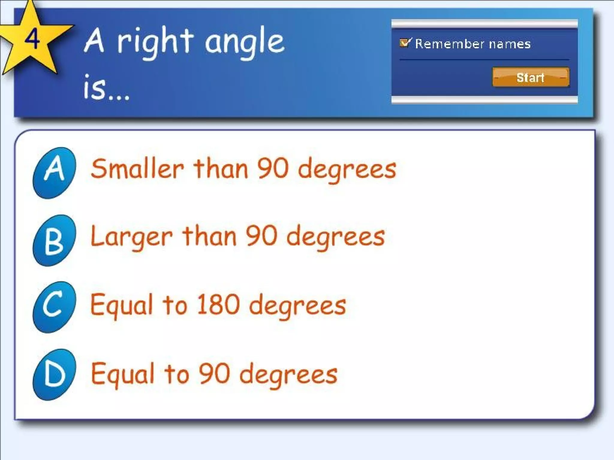 Classifying Angles | PPT