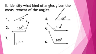 Classifying Different Kinds of Angles.pptx | Weather | Science