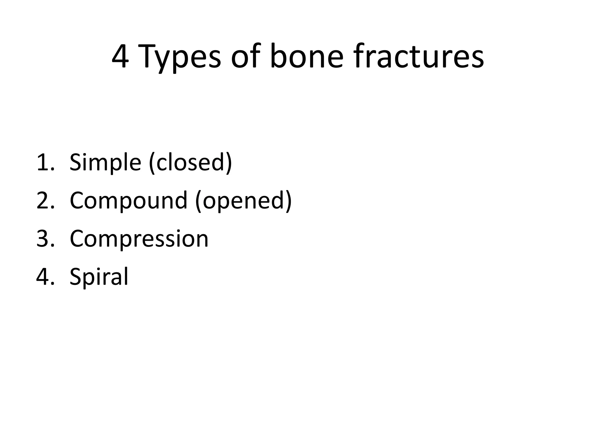 Classifying fractures | PPTX