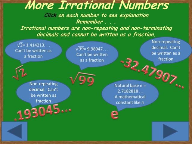 Classifying Numbers | PPTX
