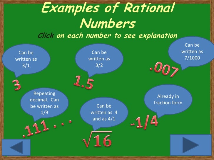 Classifying Numbers