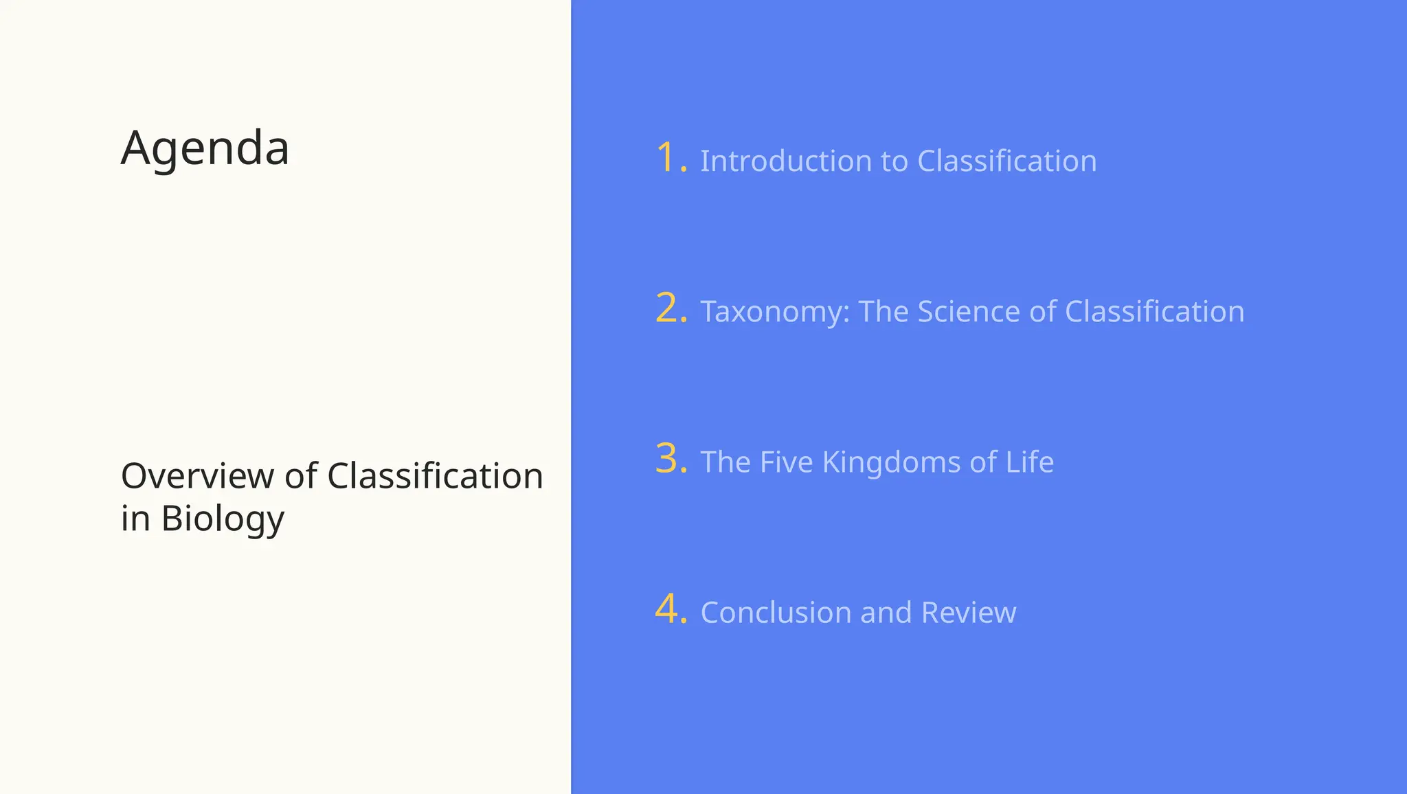 Classification of living things and kingdoms | PPTX