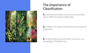 Classification of living things and kingdoms | PPTX