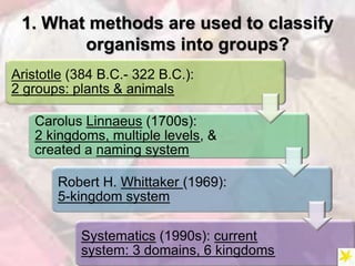 Ch. 1.2 Classification | PPT