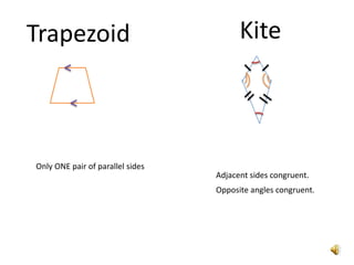 Classifying quadrilaterals | PPTX