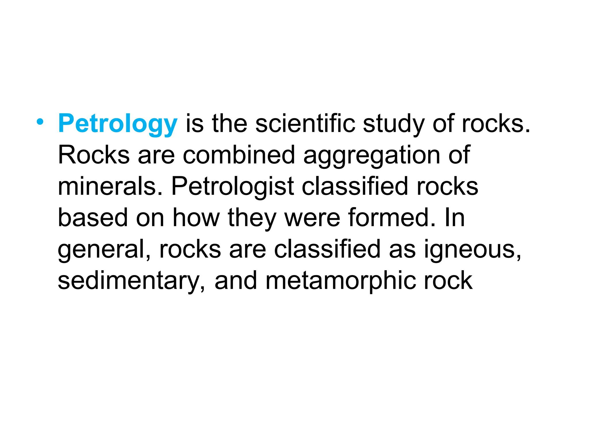 Classifying_Rock- Igneous, Sedimentary and Methamorphic | PPT