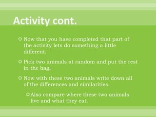 Classifying science in a box | PPTX