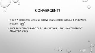 Classifying Infinite Series | PPT