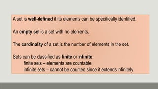 Classifying sets | PPTX