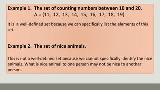 Classifying sets | PPTX