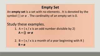 Classifying sets | PPTX