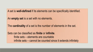 Classifying sets2 | PPT