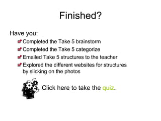 Classifying Structures | PPT