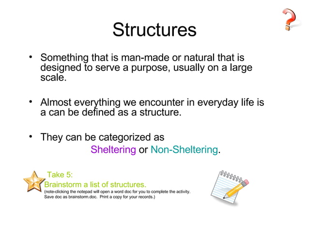 Classifying Structures | PPT