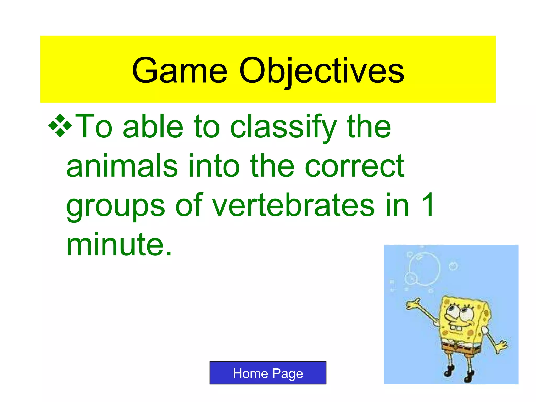 Classify me ppt | PPTX