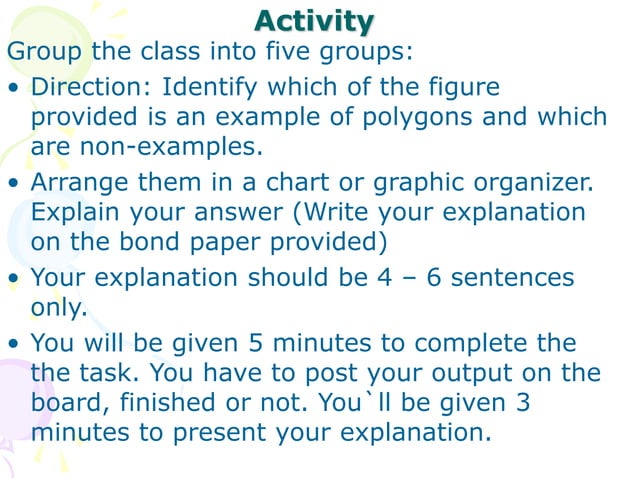 Geometry VII: How to Identify and Classify Polygons | PPTX