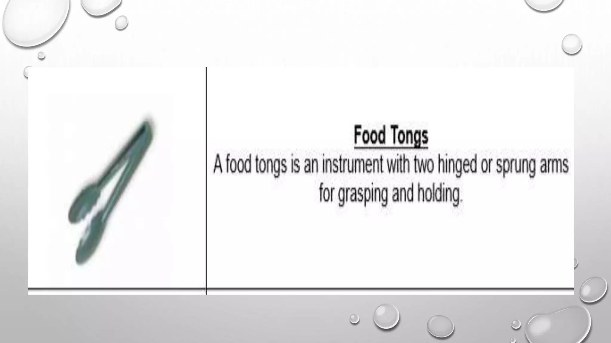 Classify tools and equipmet in caregiving exploratory | PPTX