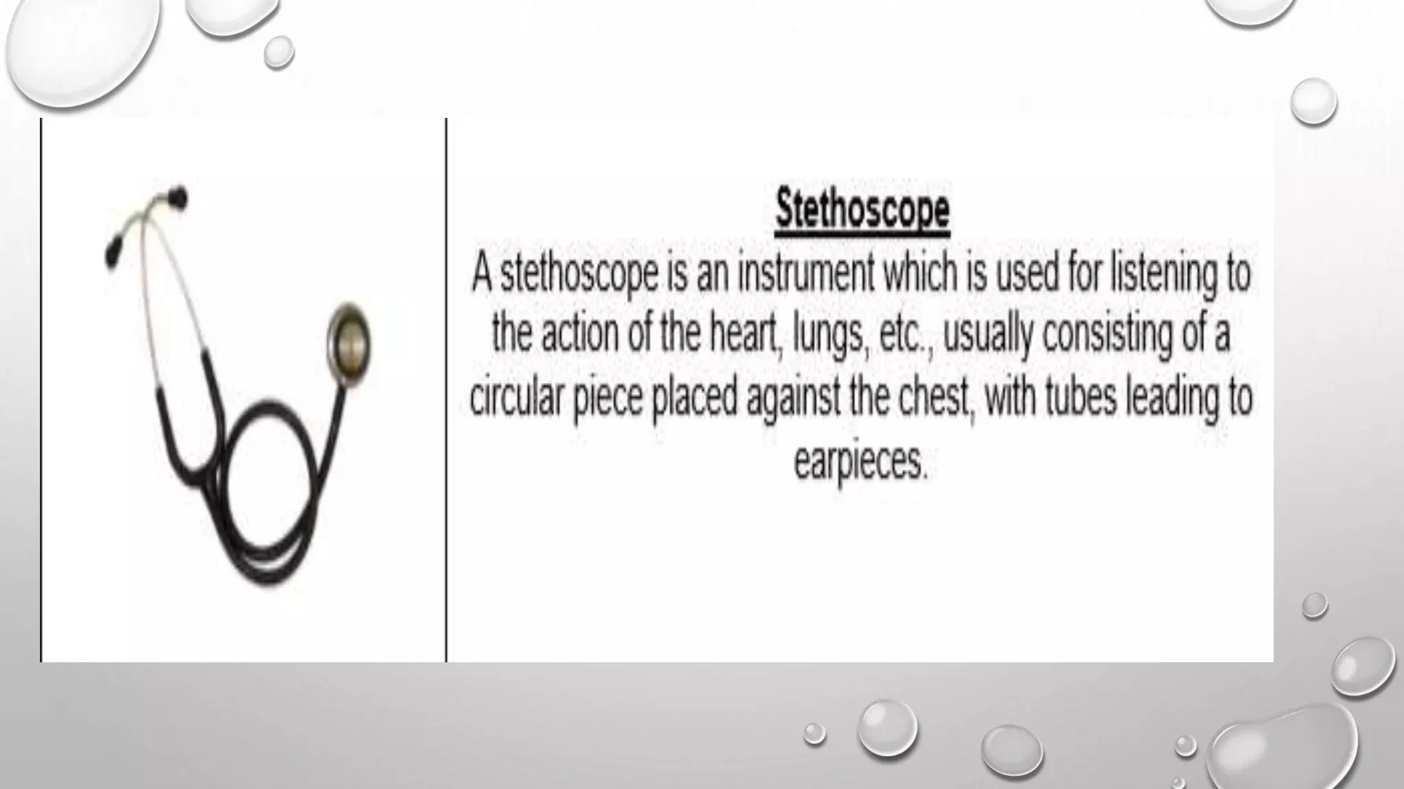 Classify tools and equipmet in caregiving exploratory | PPTX